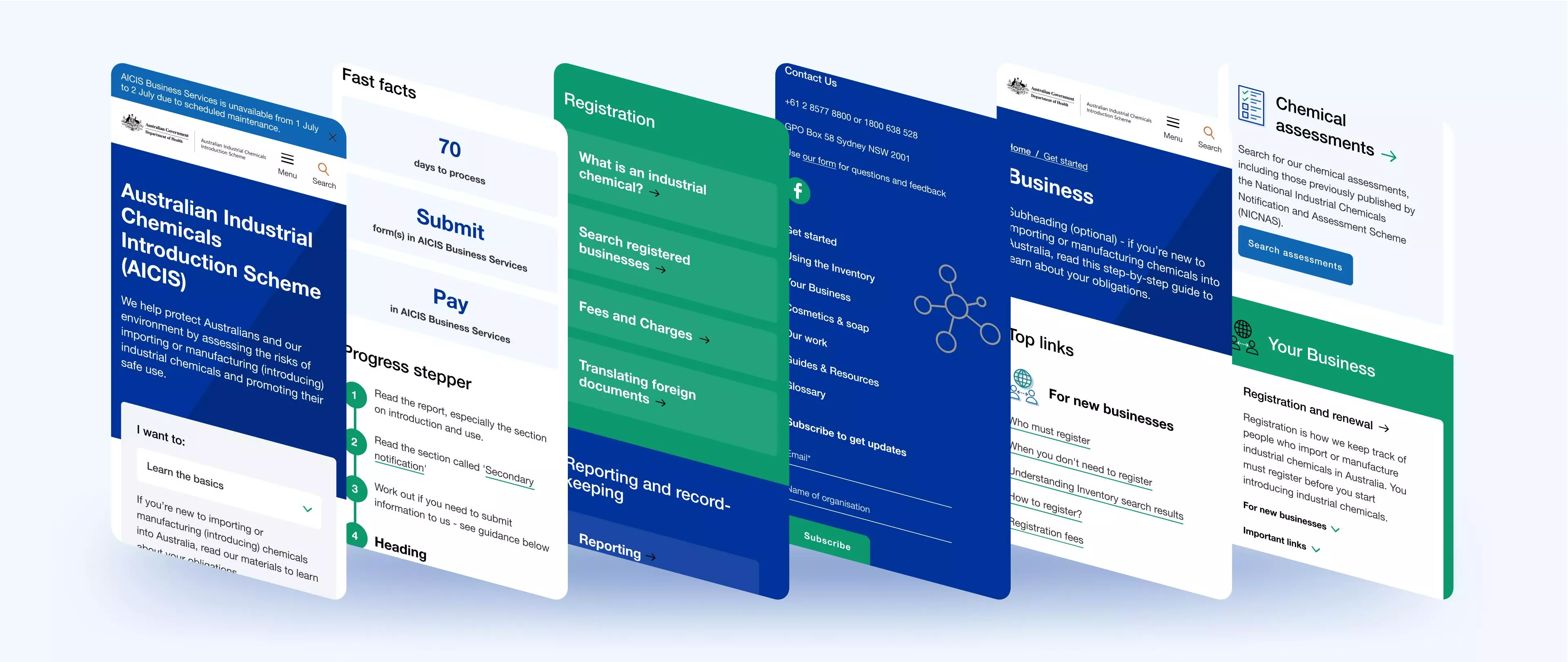 Enhancing the user journey for the AICIS GovCMS website | Digital Garden