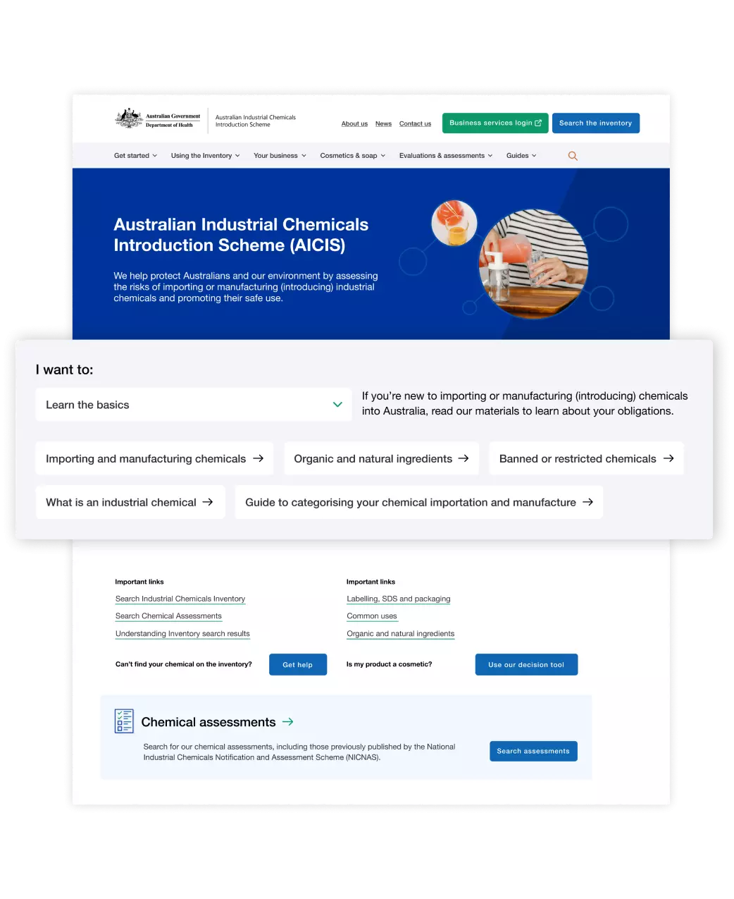 Enhancing the user journey for the AICIS GovCMS website | Digital Garden